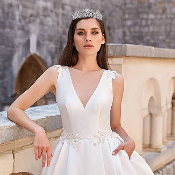Accessories | Ice Princess Crystal Bridal Tiara Crown | Poshmark